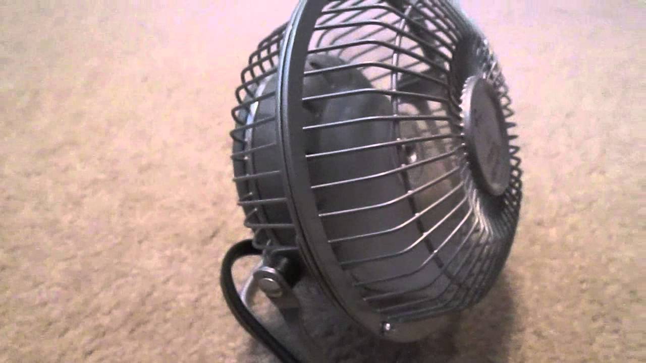 PMX 4 inch personal fan - YouTube