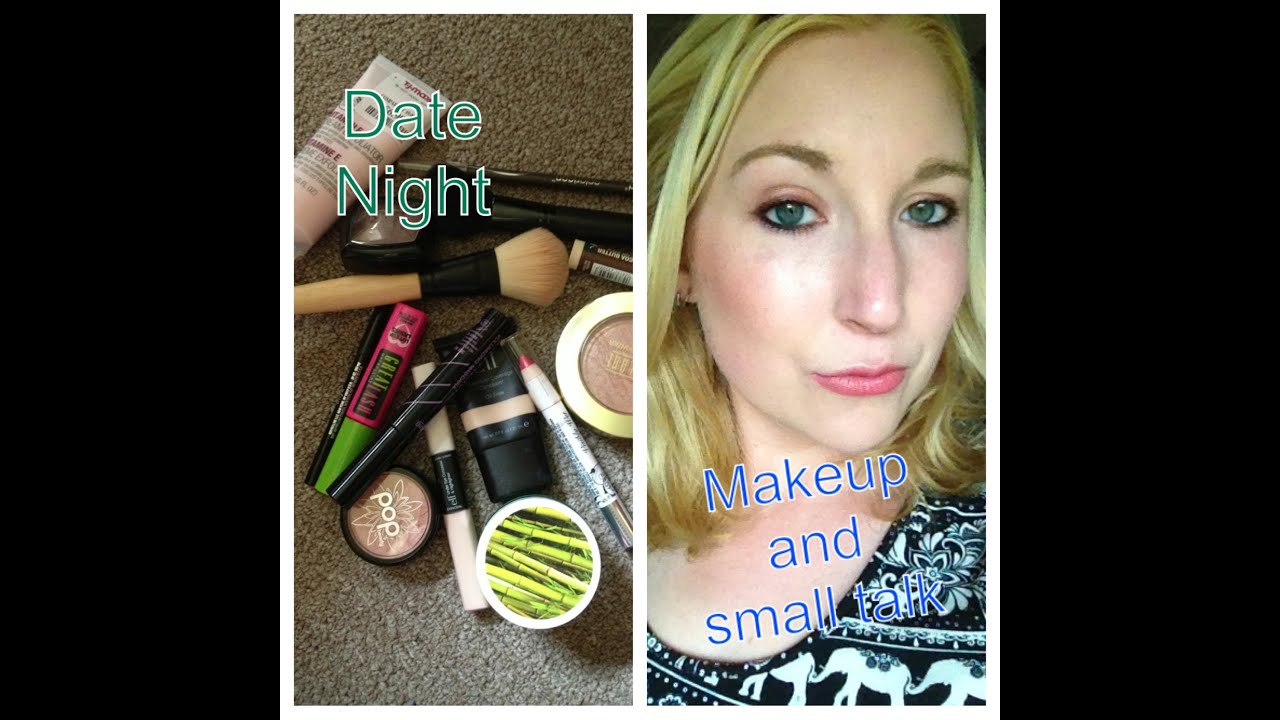 Makeup and small talk *date night!* - YouTube