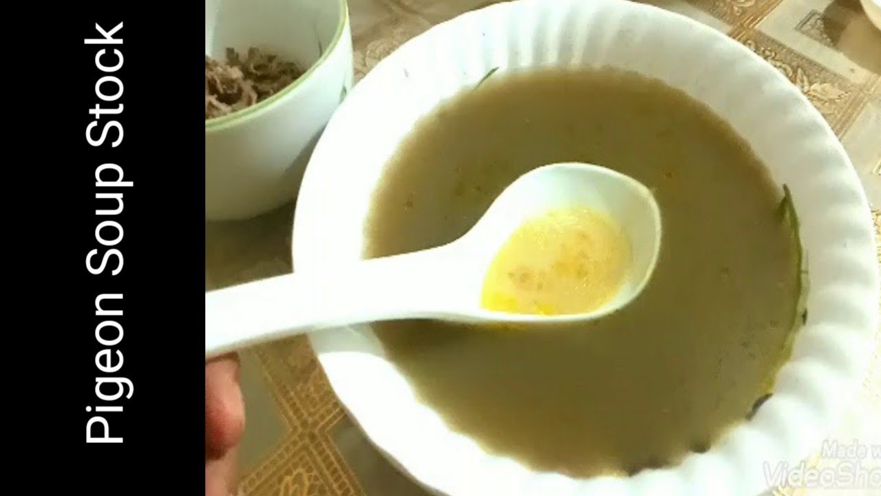 Pigeon Soup Stock Recipe (কবুতরের স্যুপ স্টোক রেসিপি ) - YouTube