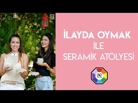 İlayda Oymak İle Seramik Bardak Yaptık