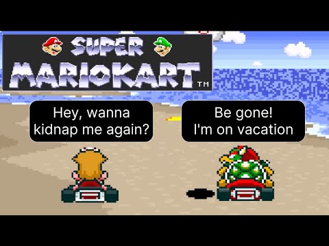 Super Mario Kart (Super Nintendo game) - Longplay Part 2 - YouTube