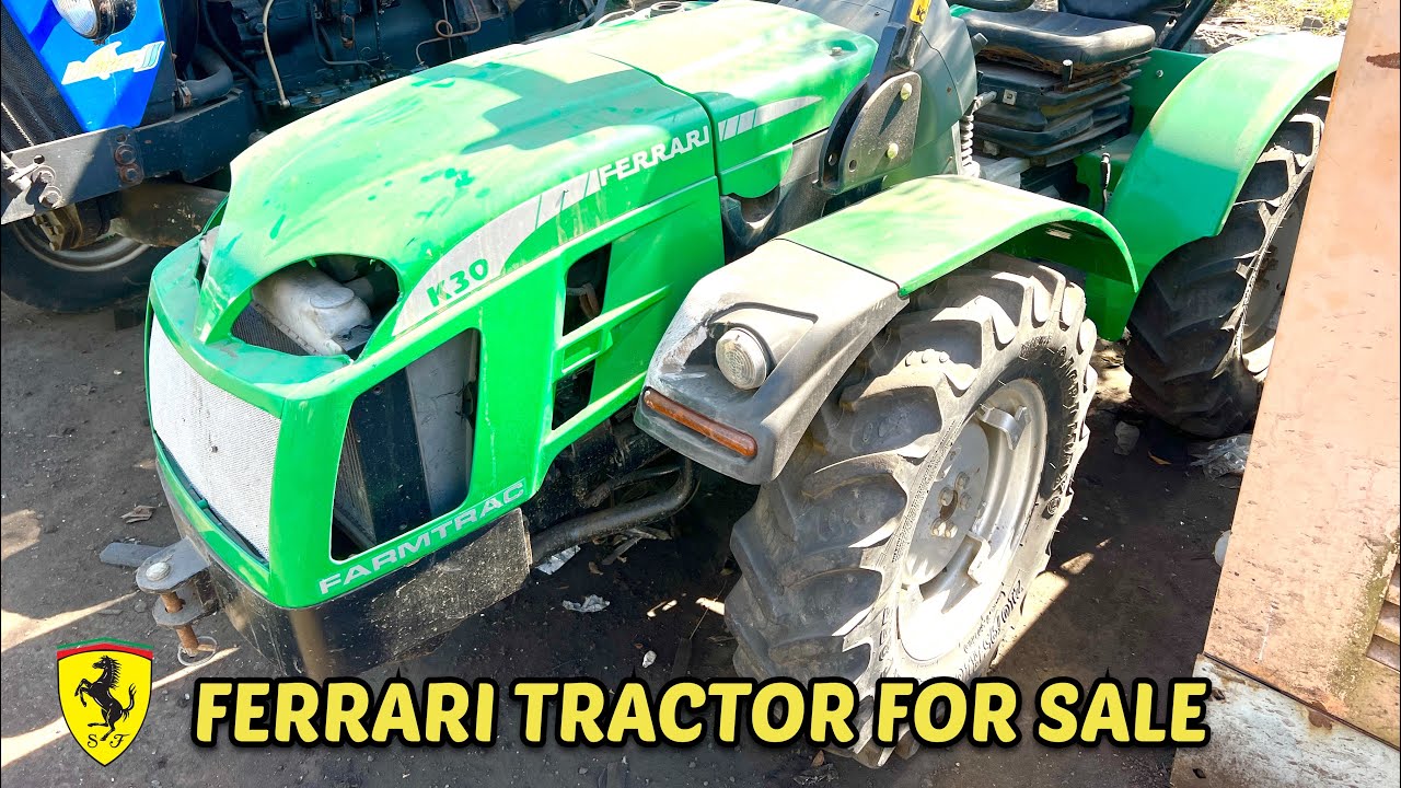 Ferrari 4x4 tractor at Patiala tractor market - YouTube