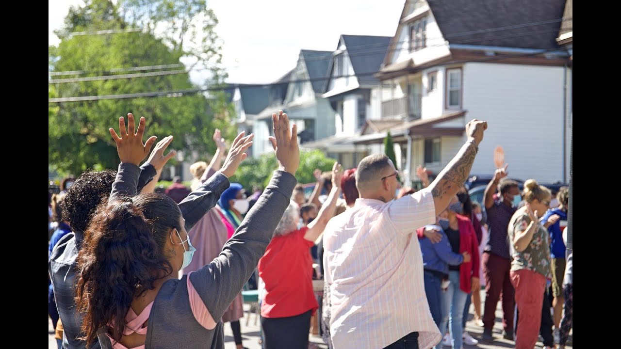 Unity Service | Bishop Angel Gauthier (School supply giveaway) - YouTube