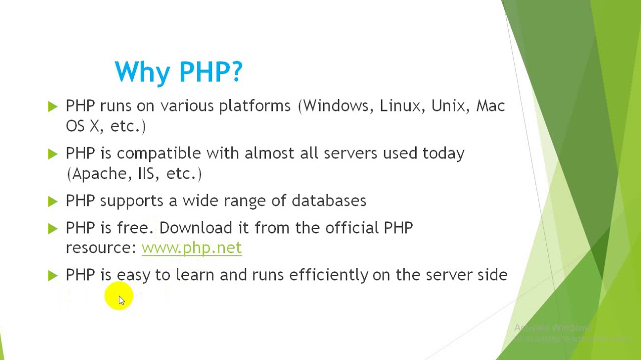 Php In Pashto Part1 Introduction Youtube 9343