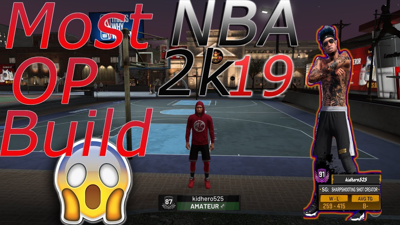THE BEST BUILD ON 2K19 - YouTube