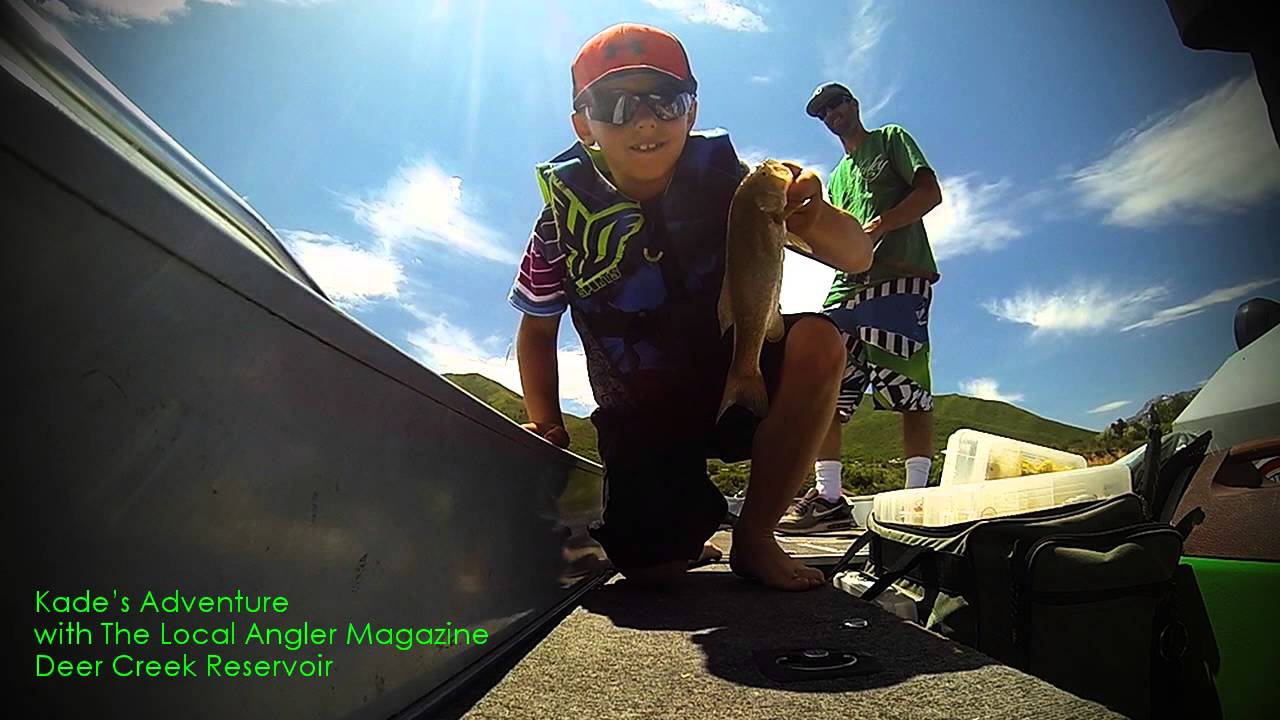Utah Bass Fishing with Kade - YouTube