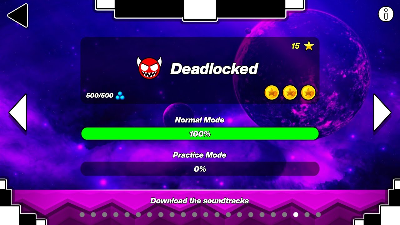 Geometry Dash - Deadlocked 100%(All Coins) - YouTube