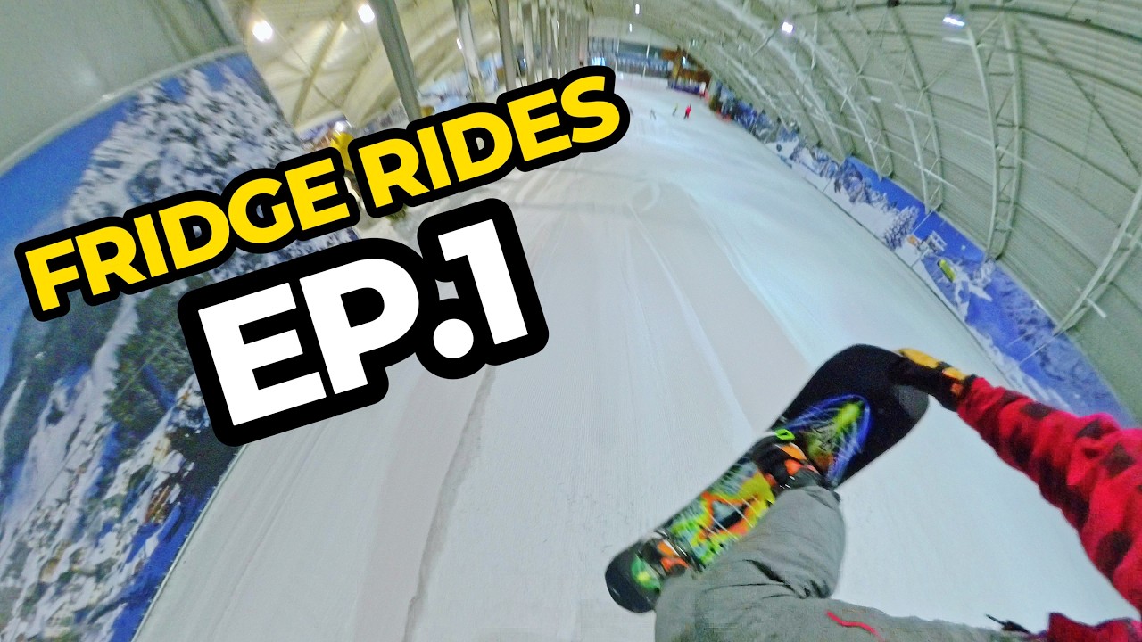 SNOWBOARDING at SNOWWORLD Amsterdam | Fridge Rides ep.1 | 4K POV MIC’D ...