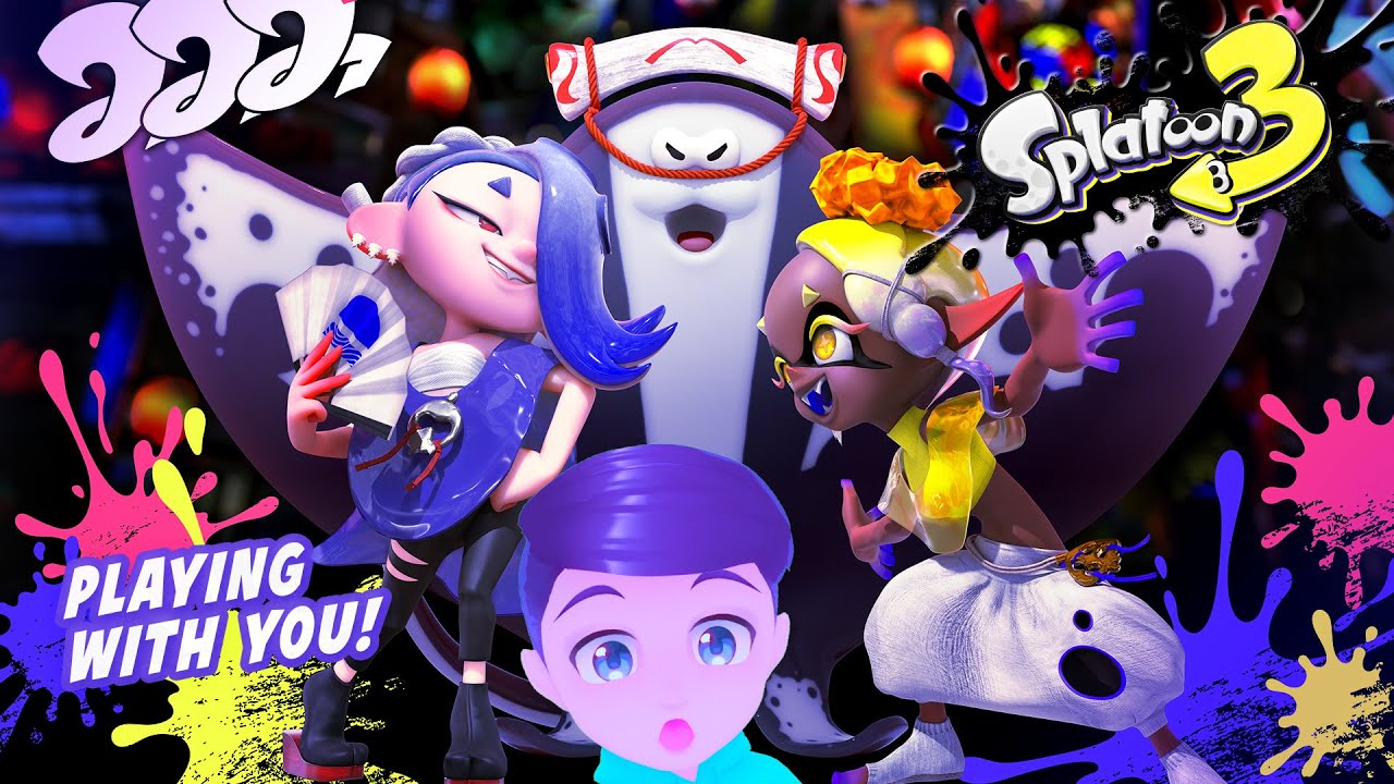 🔴WOOMY WEDNESDAY! SPLATOON 3 with YOU! pool: happylittlegamer - YouTube