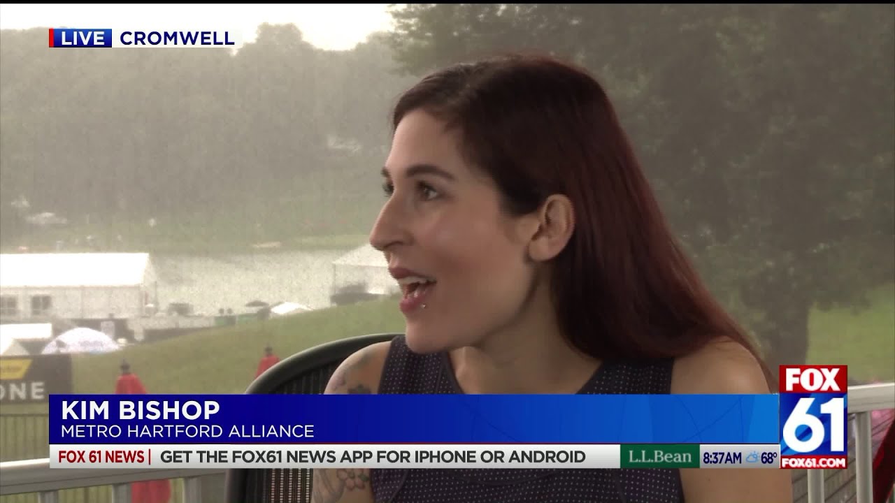 Travelers Championship - Kim Bishop / Metro Hartford Alliance - YouTube