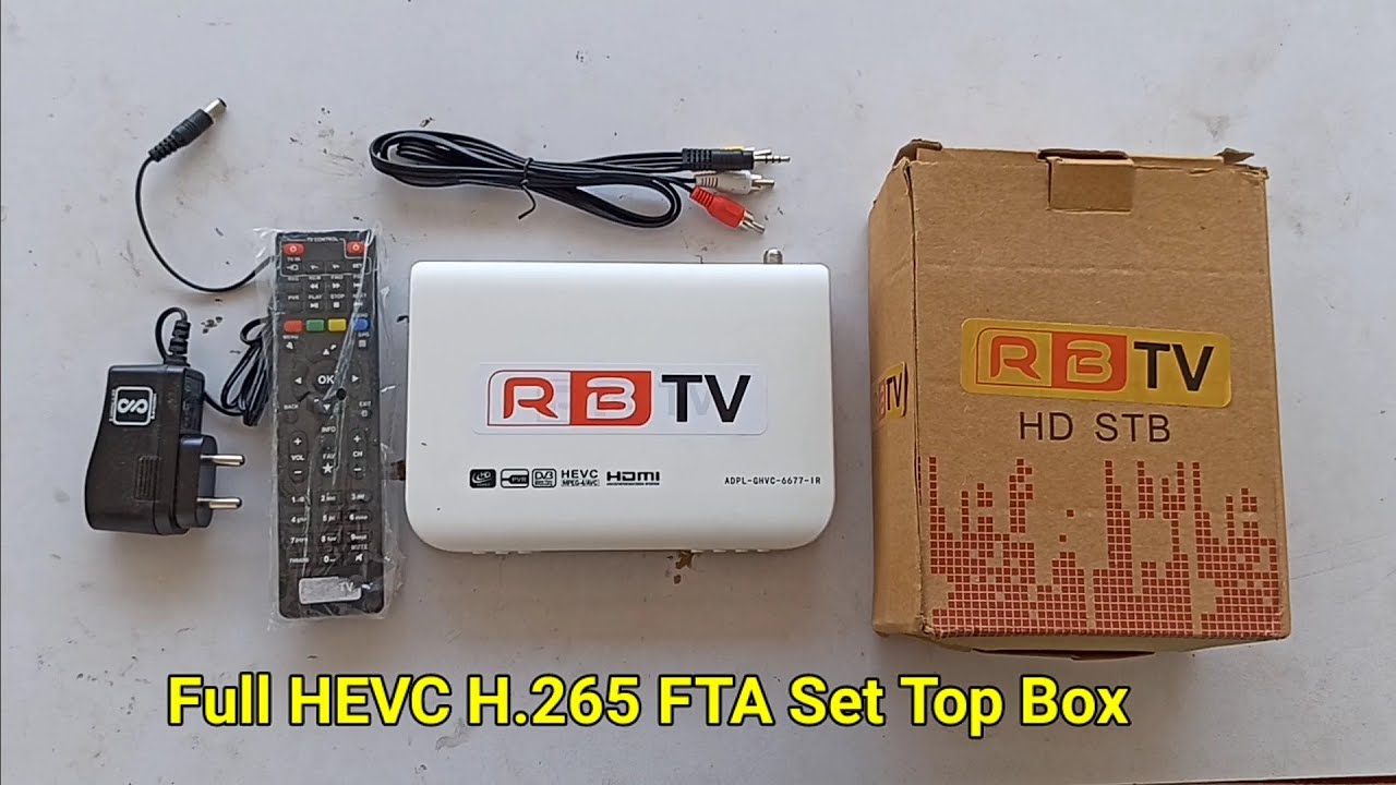 RBTV Full HEVC H.265 Set Top Box - YouTube