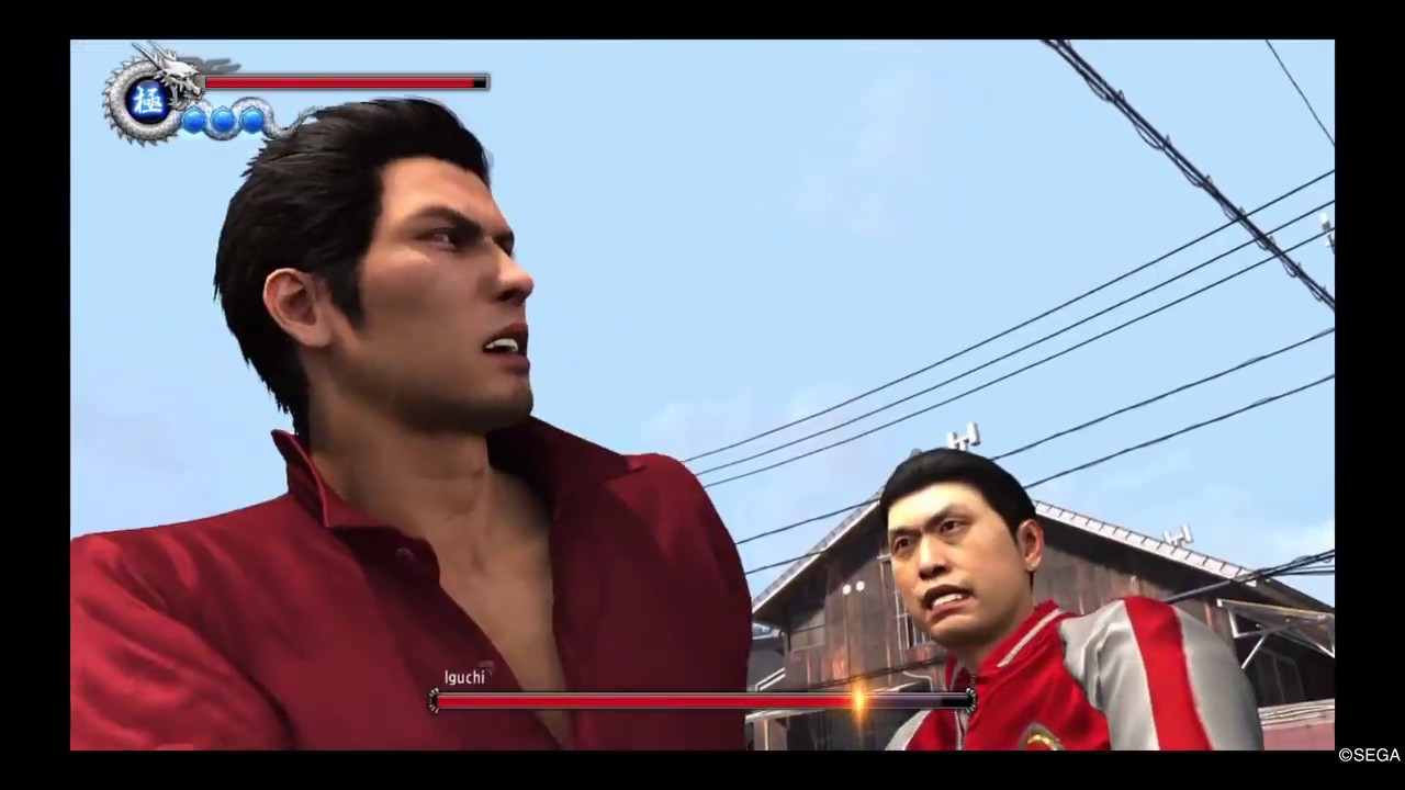 Yakuza 6 - Kiryu and Pocket Circuit Fighter Tag-Team Heat Action! - YouTube