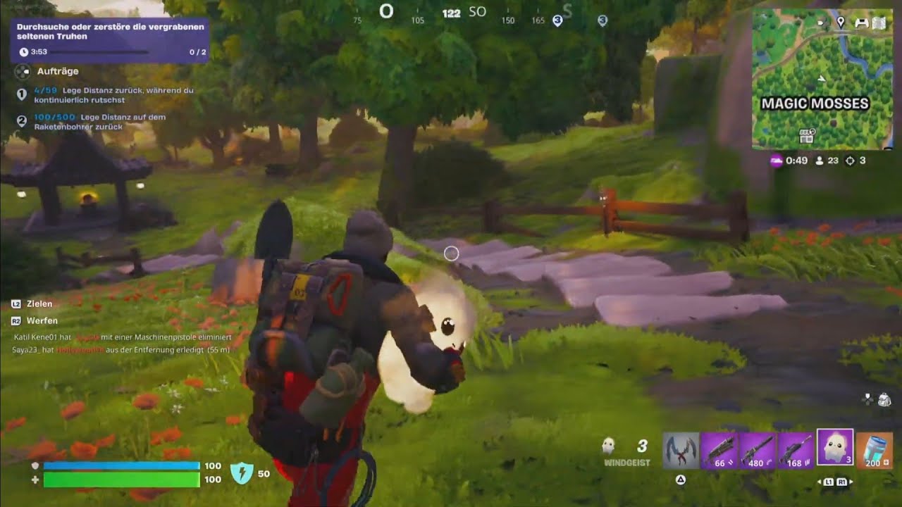 Exploring The Magic Mosses Forest in Fortnite - YouTube