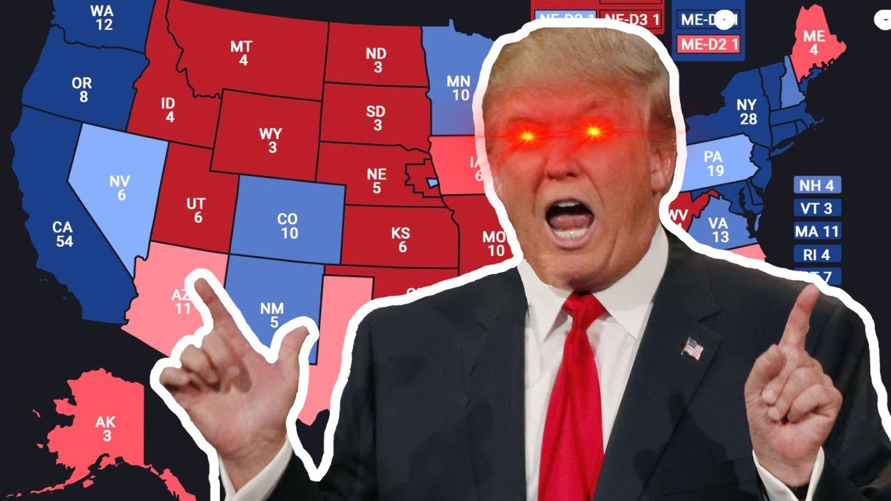 2024 Presidential Election Map Based On Polls [ALL 50 STATES] - YouTube