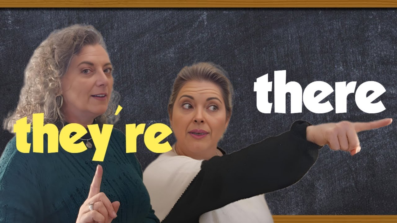 There, their and they're and how they are miss pronounced and ...