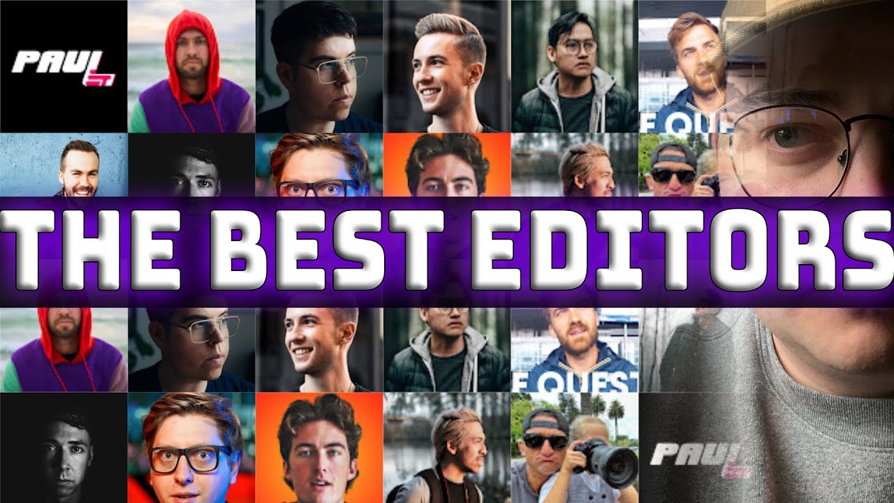 The best editors on YouTube. - YouTube