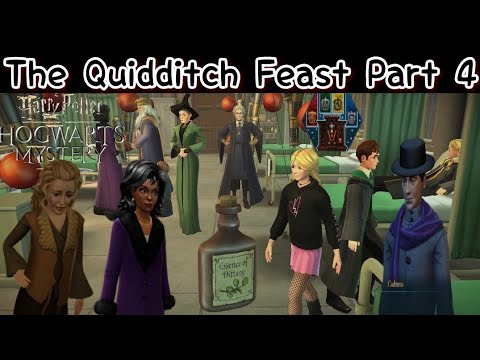 The Quidditch Feast Part 4 [END] Harry Potter Hogwarts Mystery - YouTube