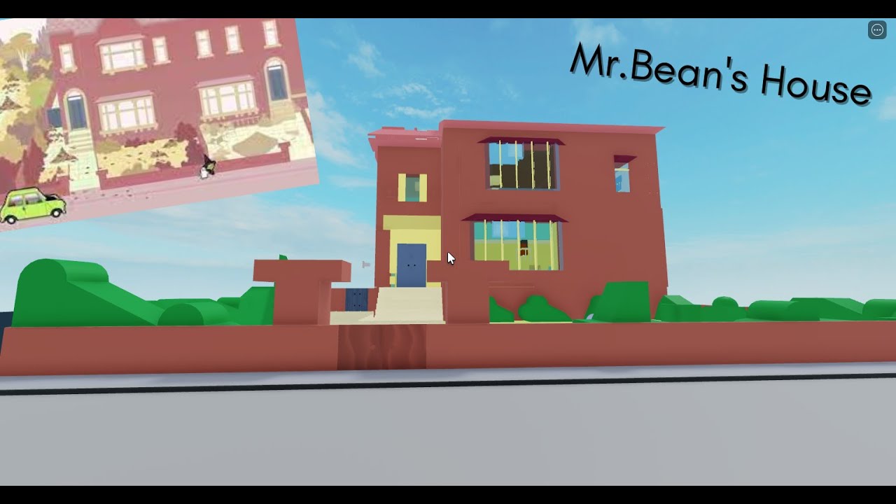 Mr. Bean's House Showcase | Roblox Plane Crazy - YouTube