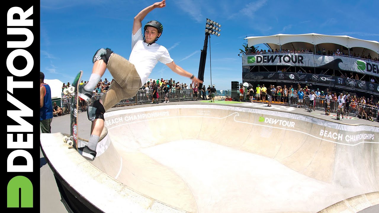Skate Bowl Final Highlights, 2014 Dew Tour Beach Championships - YouTube