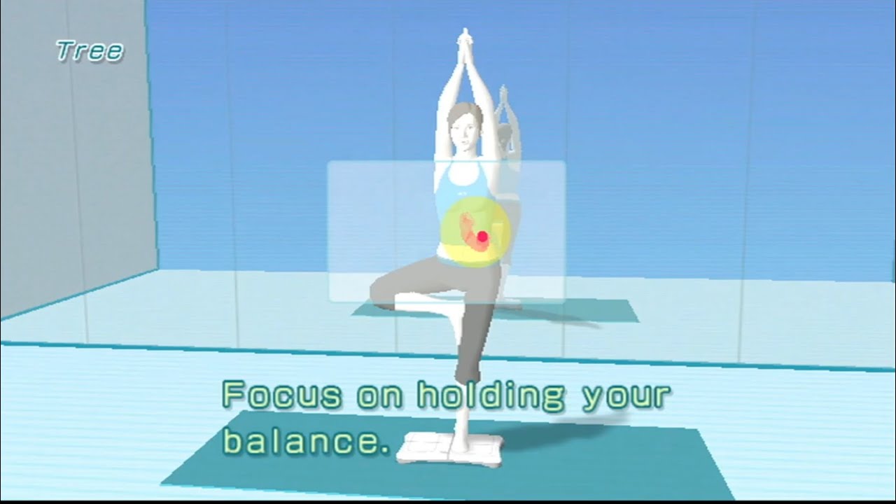 Wii Fit - Yoga - Tree - YouTube