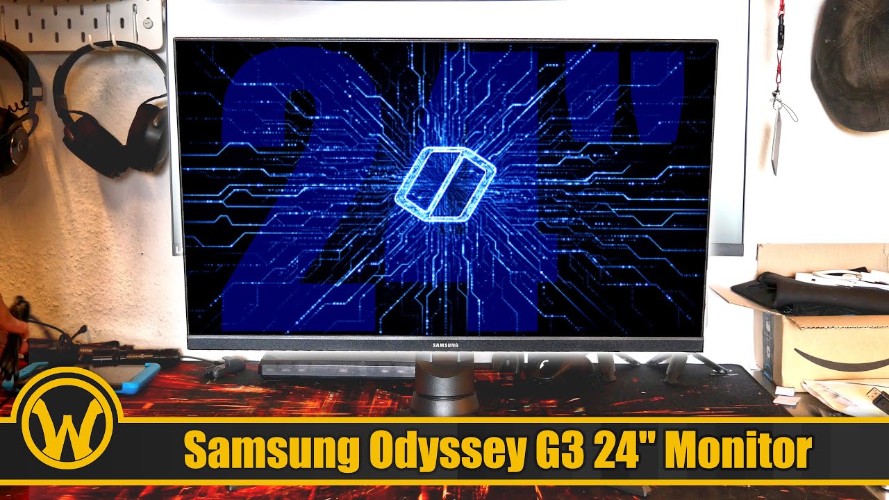 Samsung 24" Odyssey G3 Gaming Monitor Review! - YouTube