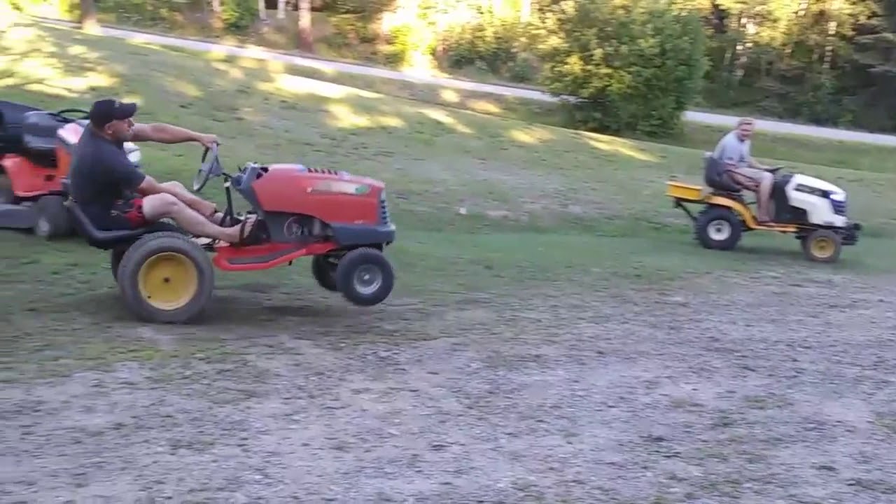 Custom Built Riding Lawn Mowers - YouTube
