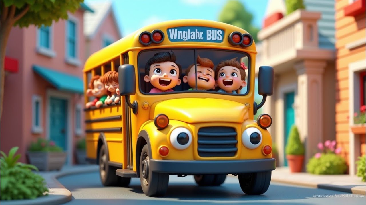 Wheels on the bus | Poem | Nursery Rhymes | For Kids | Funwithwords83 ...