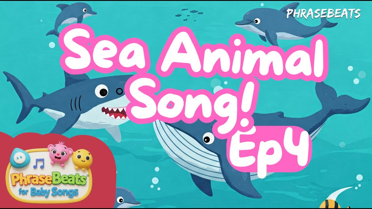 The Sea Animal Song Episode 4 | Baby Songs | Kids Rhymes For Children ...