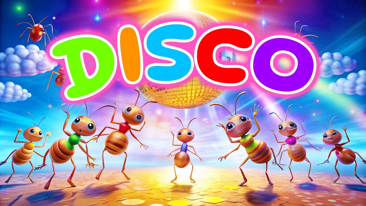 The Ants Who Loved To Disco | Fun Kids Song About Dancing Ants - YouTube