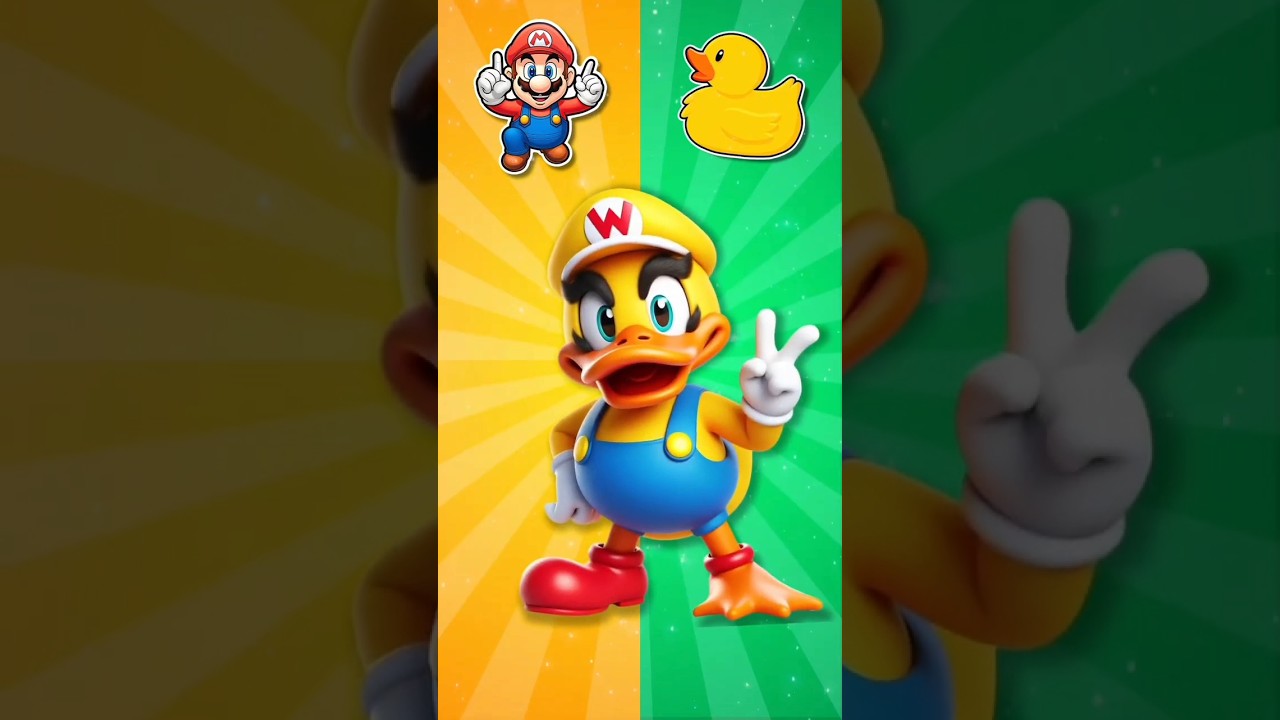 Super Mario Duck 🦆 Short #short - YouTube