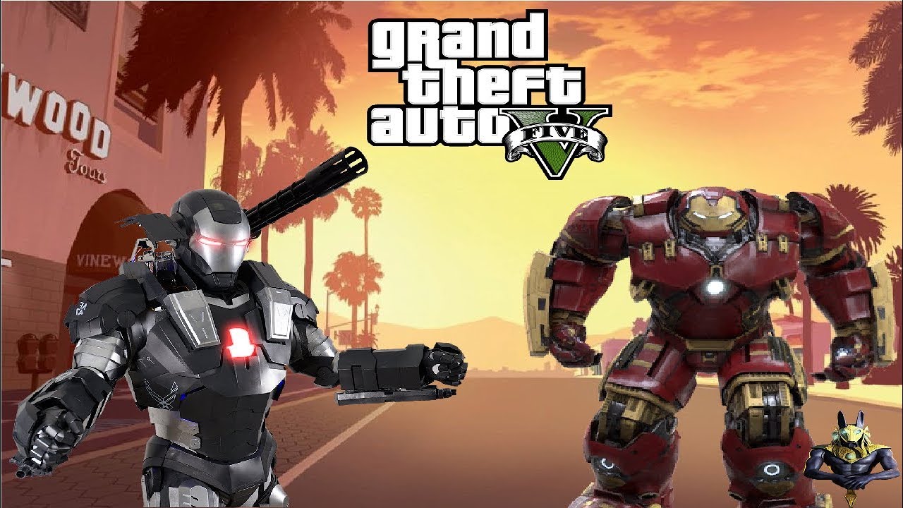 GTA 5 PC Mods - WAR MACHINE Iron Man Mod // GTA 5 War Machine Mod ...