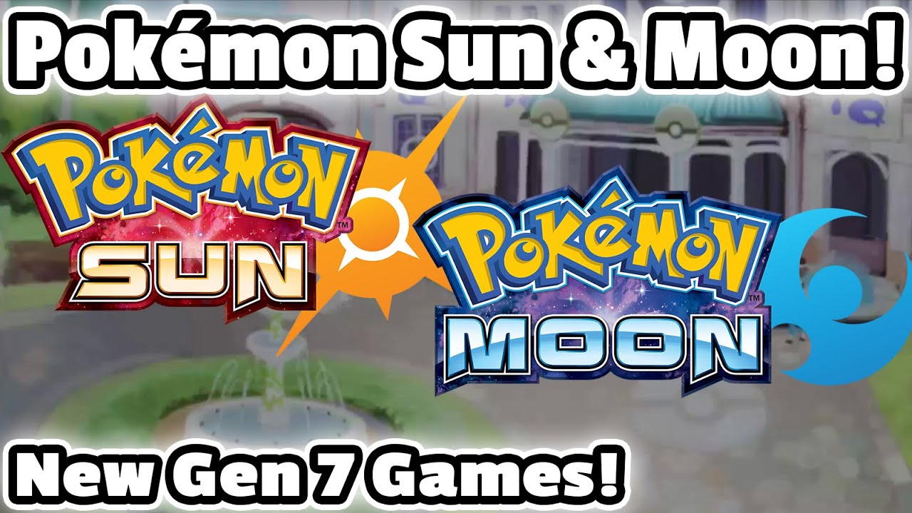Pokémon Sun and Moon Announced, Generation 7, and New Bird Pokémon ...