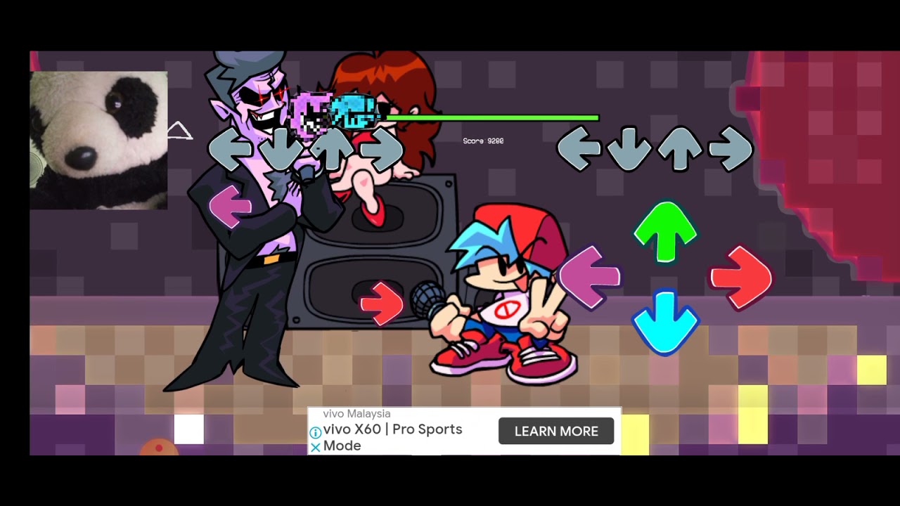 panda plays friday night funkin?|friday night funkin - YouTube