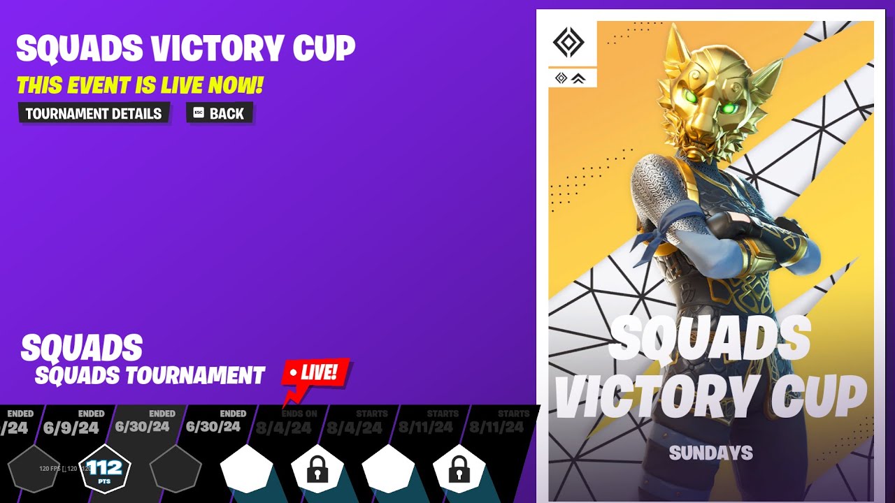 🏆FORTNITE LIVE🏆SQUADS CUP🏆 !map !carry !org - YouTube