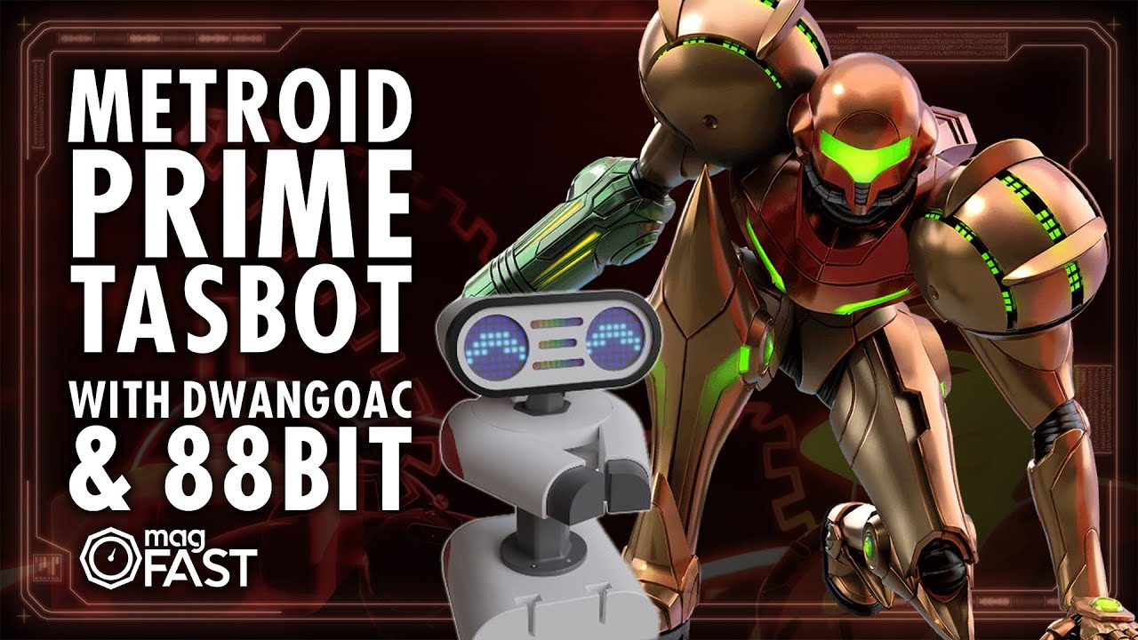 Metroid Prime with TASBot, DwangoAC, and 88bit - magFAST 2024 - YouTube