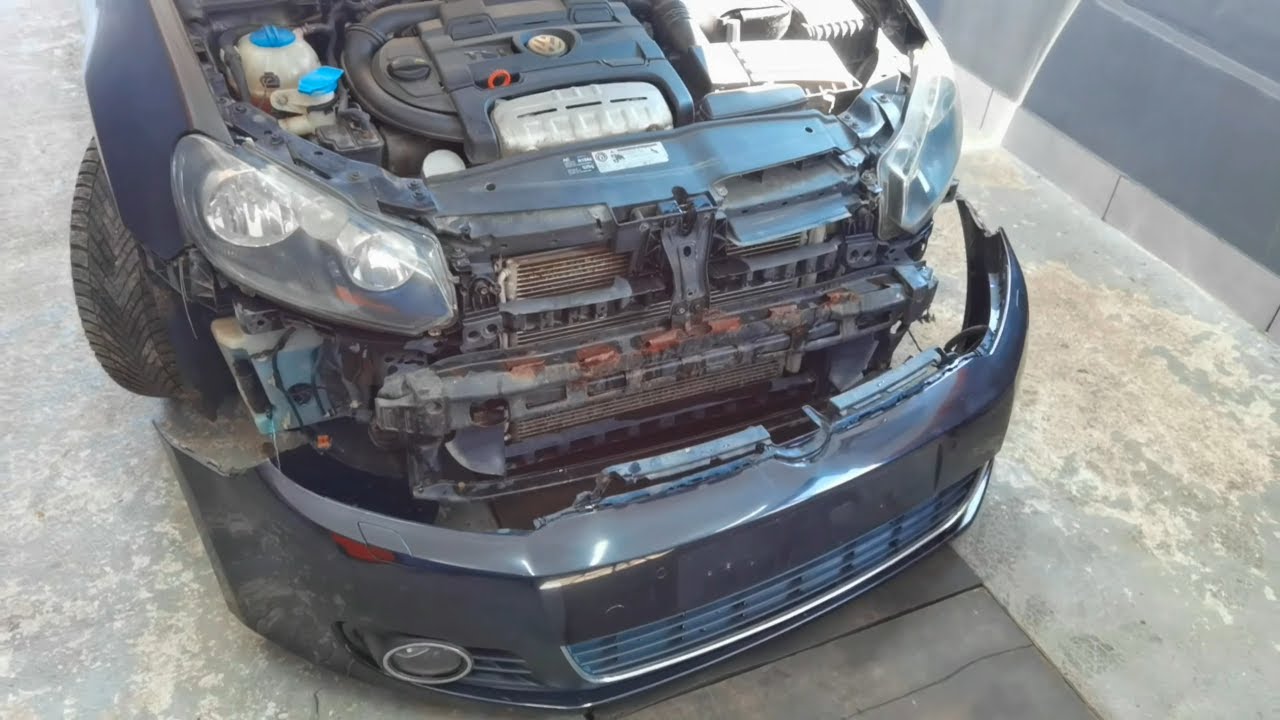 VW GOLF MK6 FRONT BUMPER REMOVAL - YouTube