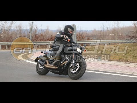 Harley-Davidson Fat Bob 107 Softail 2018 teszt 4K - Onroad.hu - YouTube