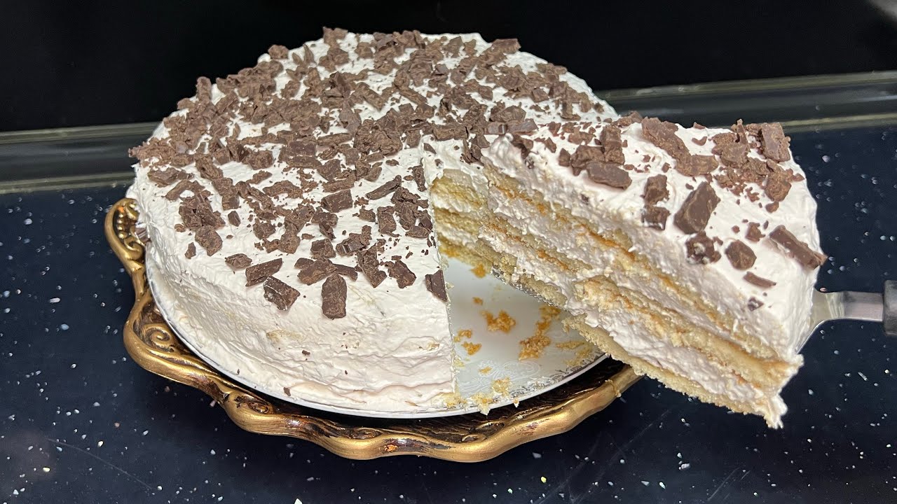 Torte me banane - embelsire pa pjekje me peta te gateshme e shpejte dhe ...