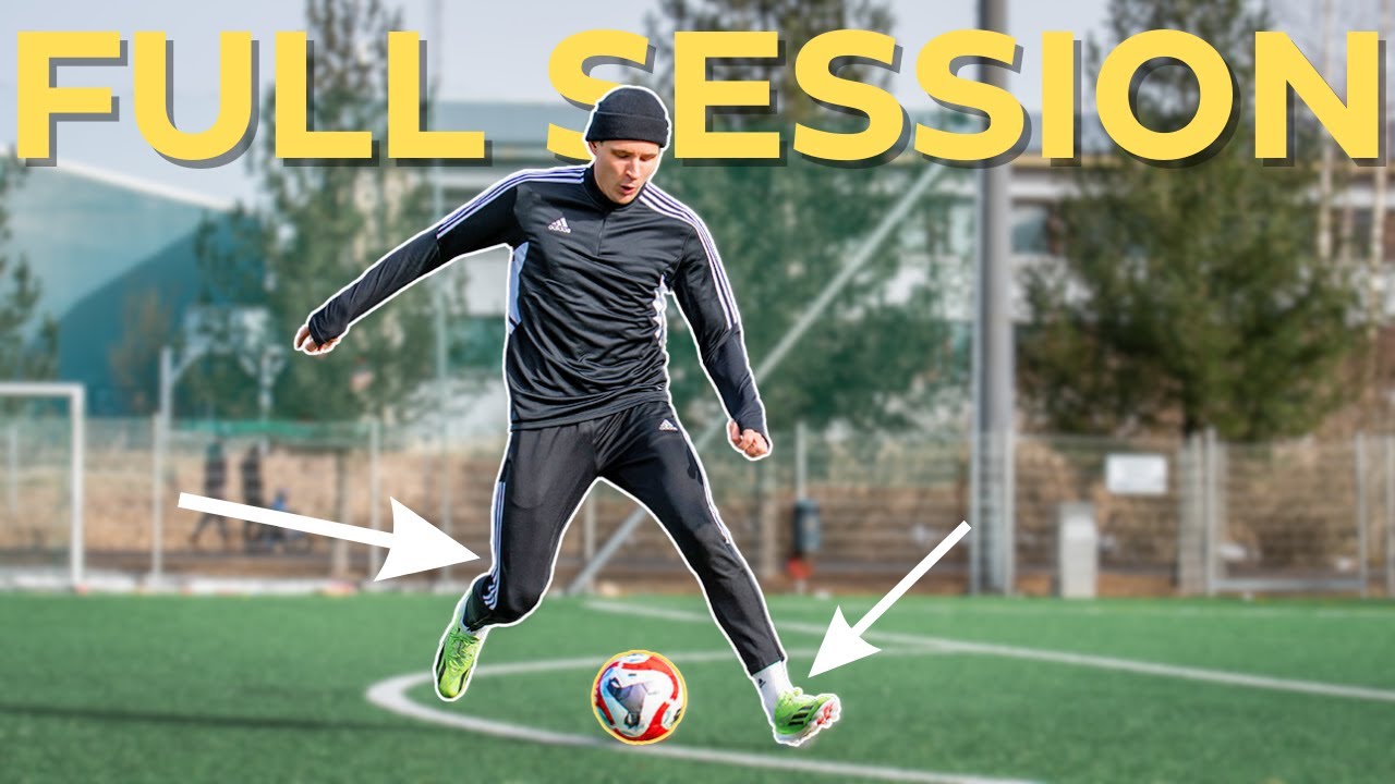 Boost Your Football Skills with this Full Training Session! - YouTube