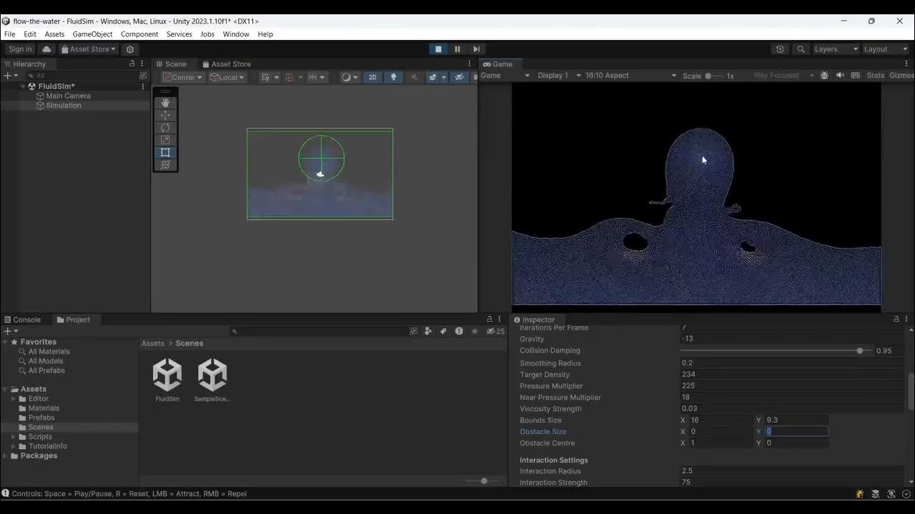 Fluid simulation | Unity | Devlog 30 - YouTube