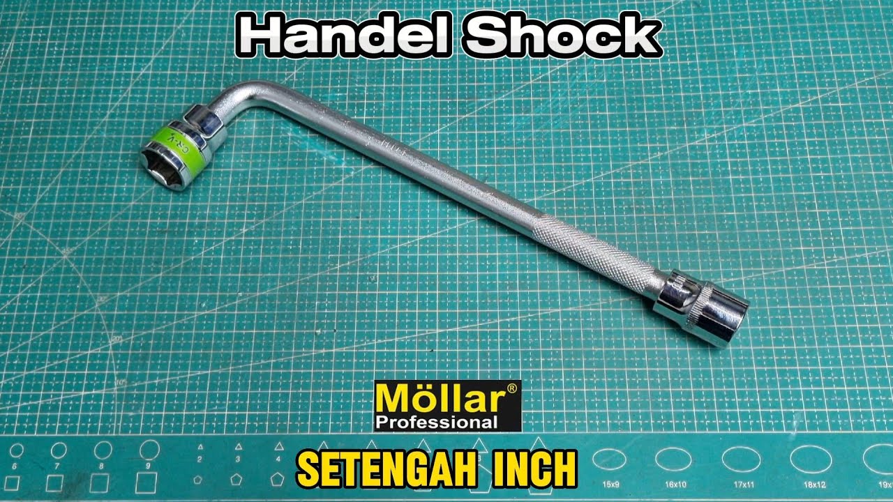 Handle Shock L MOLLAR (SETENGAH INCH) - YouTube