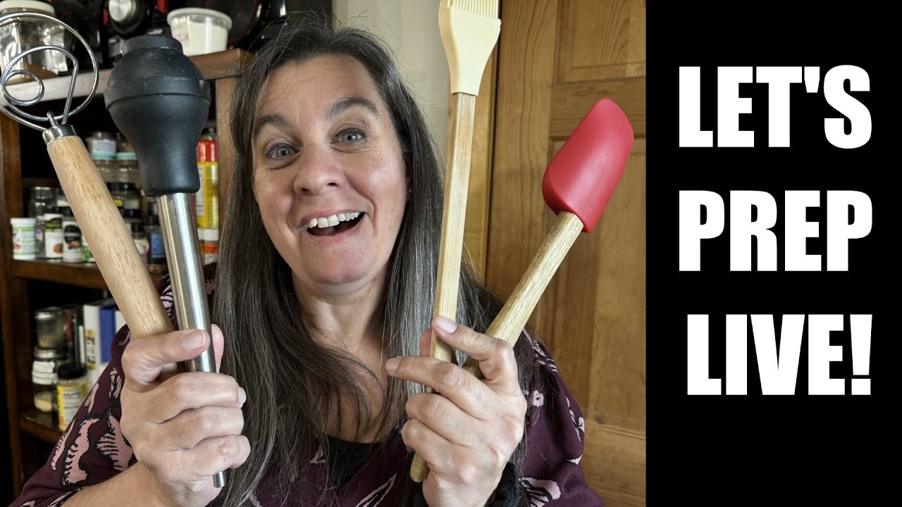 Let's PREP LIVE - Thanksgiving Preparations - YouTube