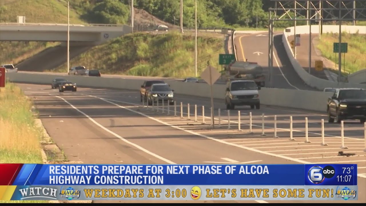 Residents prepare for next phase of Alcoa Highway project - YouTube