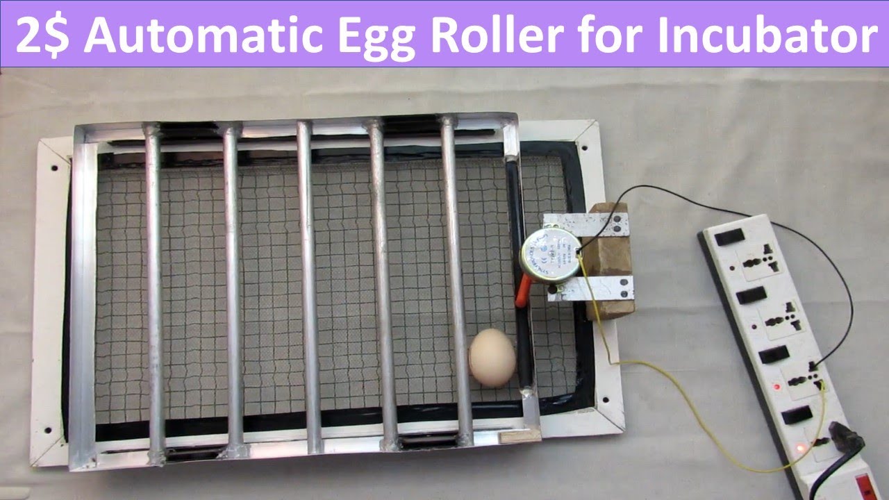How to make Automatic Egg roller/Incubator part 1 - YouTube