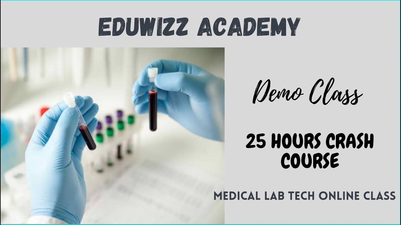 MEDICAL LAB TECH PROMETRIC ,HAAD, MOH, DHA ONLINE COURSE DEMO - YouTube