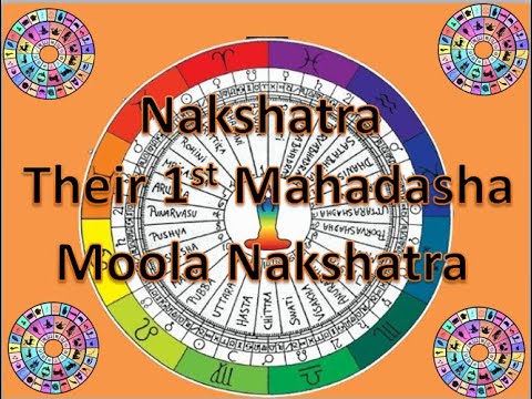 Moola Nakshatra 1st Dashas Bhukti Periods vedic Astrology - YouTube