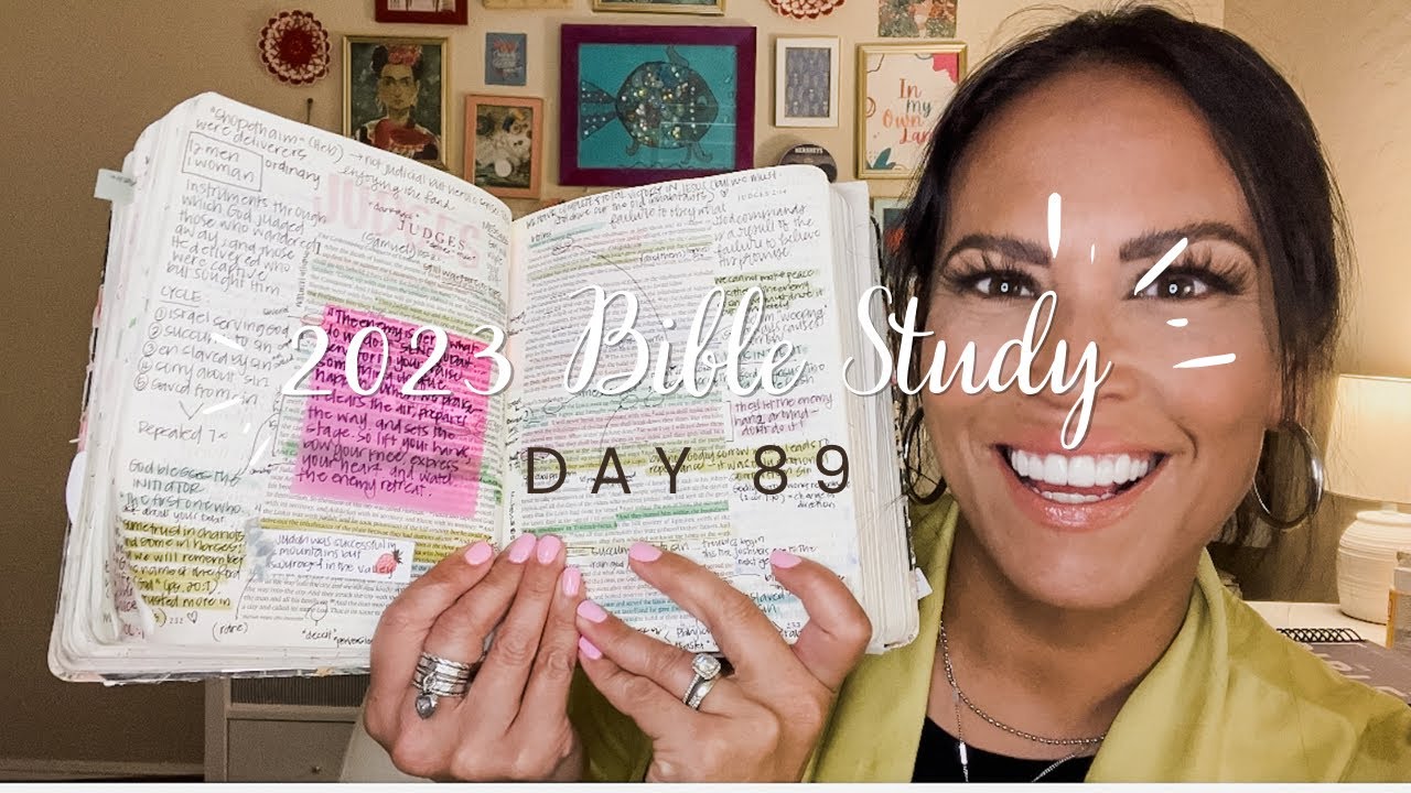 Study the Bible in One Year: Day 89 Judges 1-2 | Bible study for beginners - YouTube