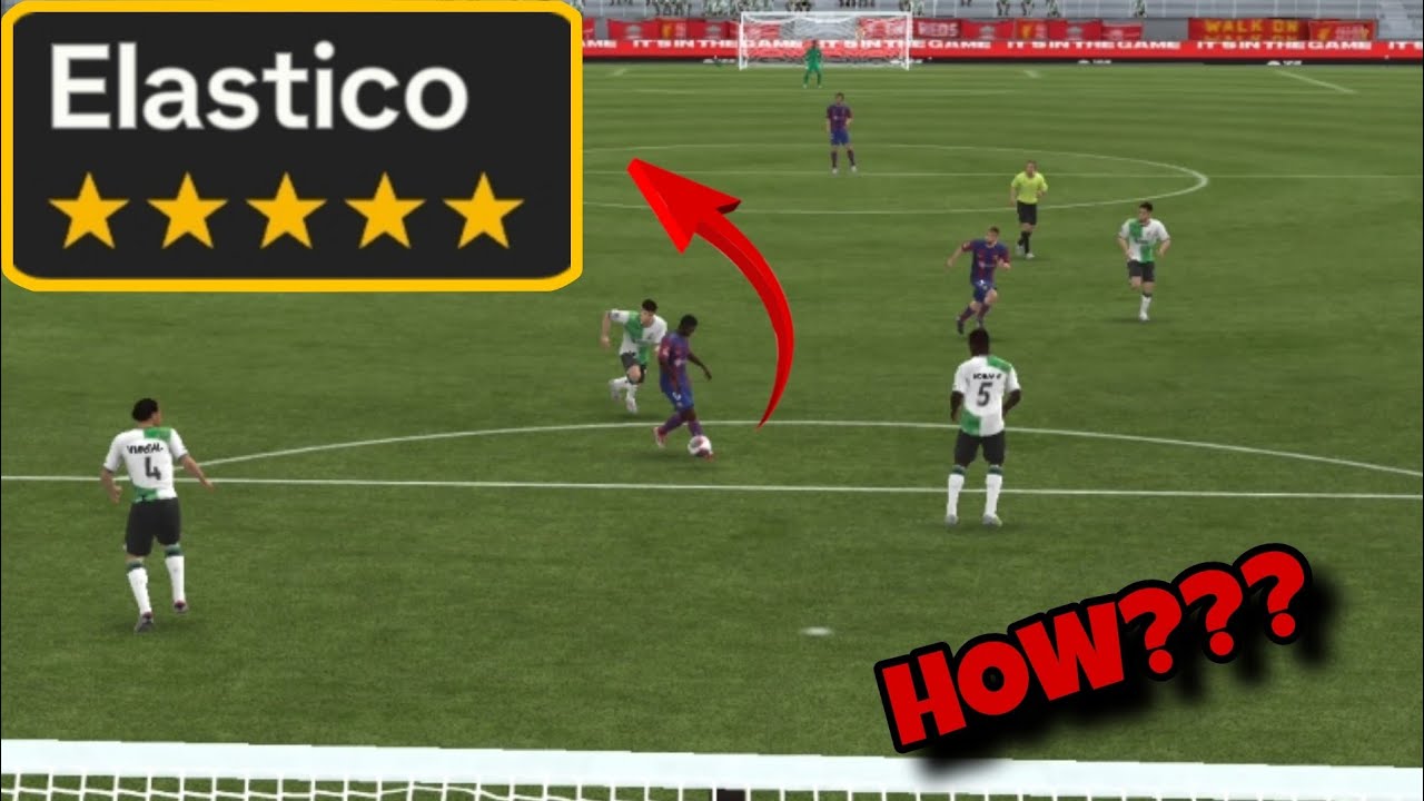 How to perform elastico in ea sports fc mobile - YouTube
