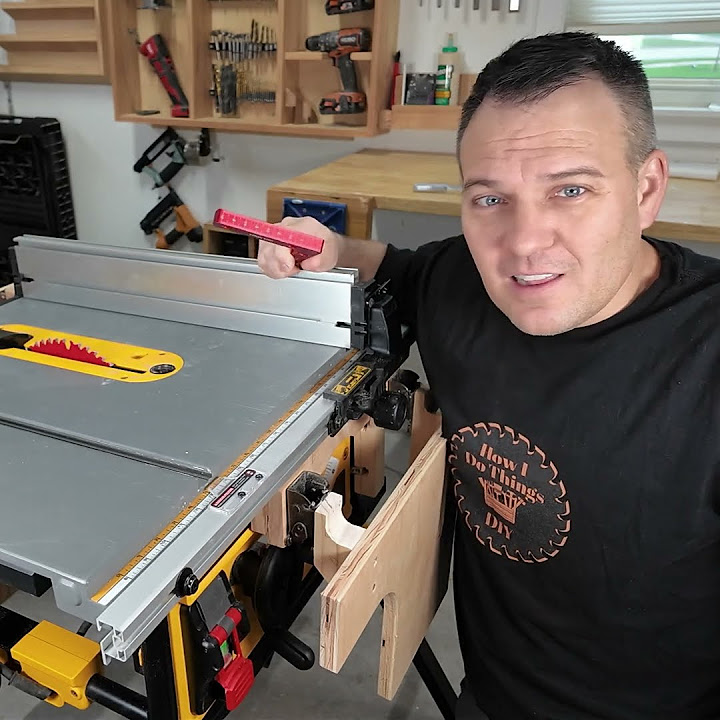Fix Your DeWalt DWE7491RS Table Saw Fence! - YouTube