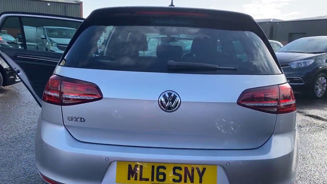 VW Golf GTD 5dr Met Silver ML16SNY For Sale - YouTube